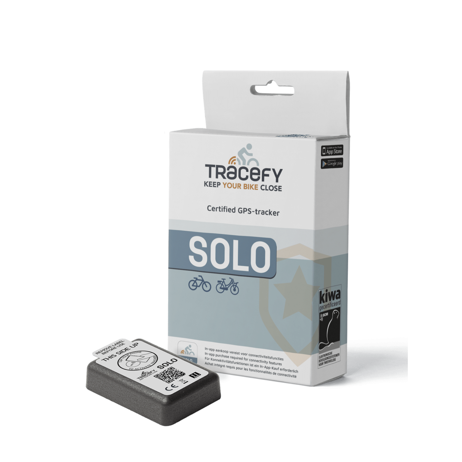 Tracefy SOLO GPS Tracker - Tracefy | Keep Your Bike Close
